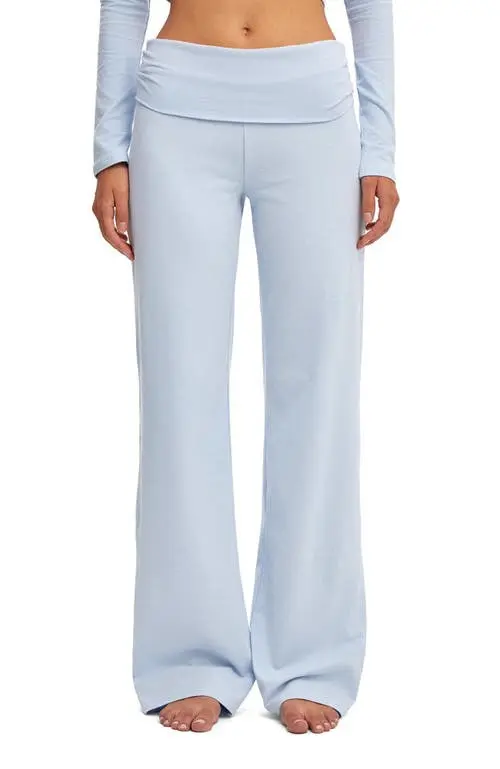Cotton:on Dreamy Soft Roll Waist Pant - Violet Blue