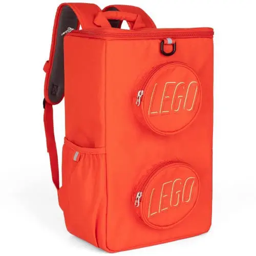 Lego Brick Cooler Backpack - Red