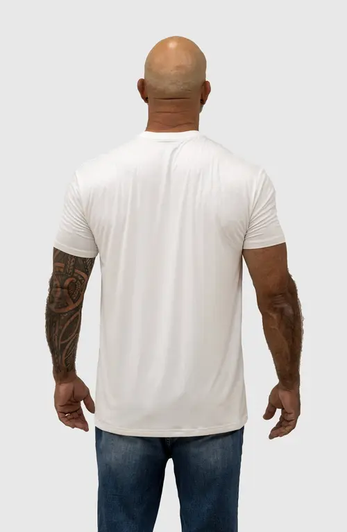 EPIC FITS Active Tech Crew Neck T-shirt - White