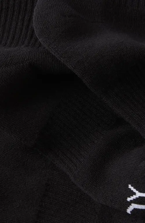 Cotton:on Active Quarter Crew Socks 3-pack - Black