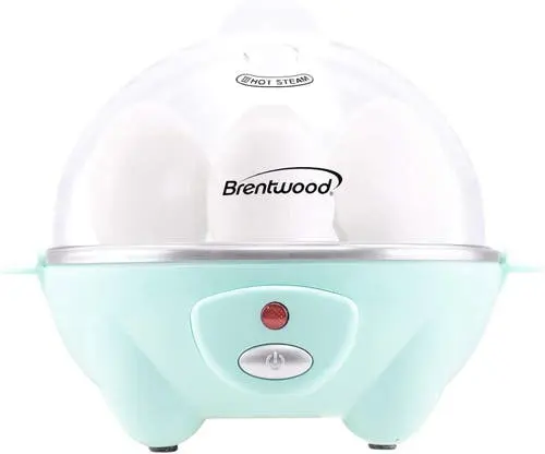 BRENTWOOD 7 Egg Cooker/steamer - Blue