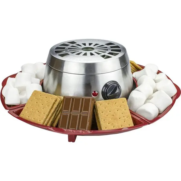 BRENTWOOD Electirc S'mores Maker - Brown