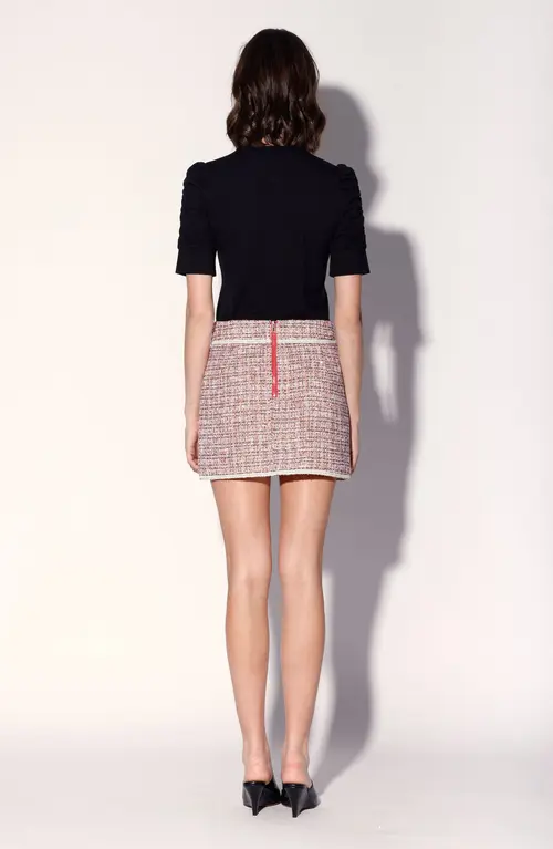 Walter Baker Hera Mini Tweed Skirt
