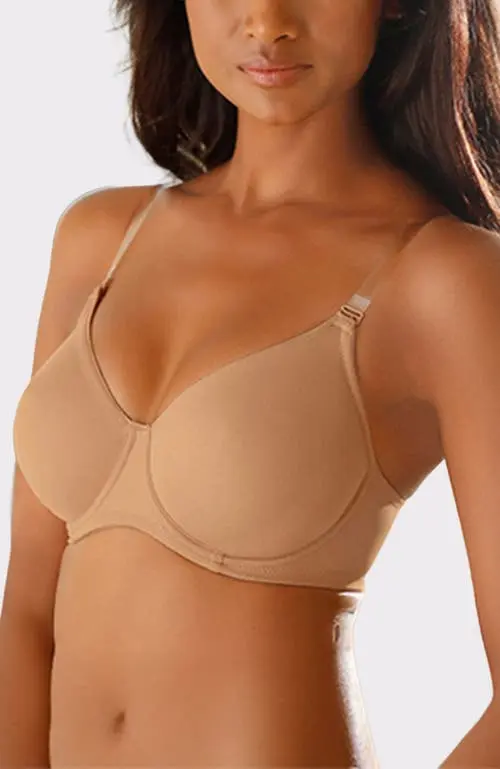 LASCANA Multi Strap T-shirt Bra - Tan