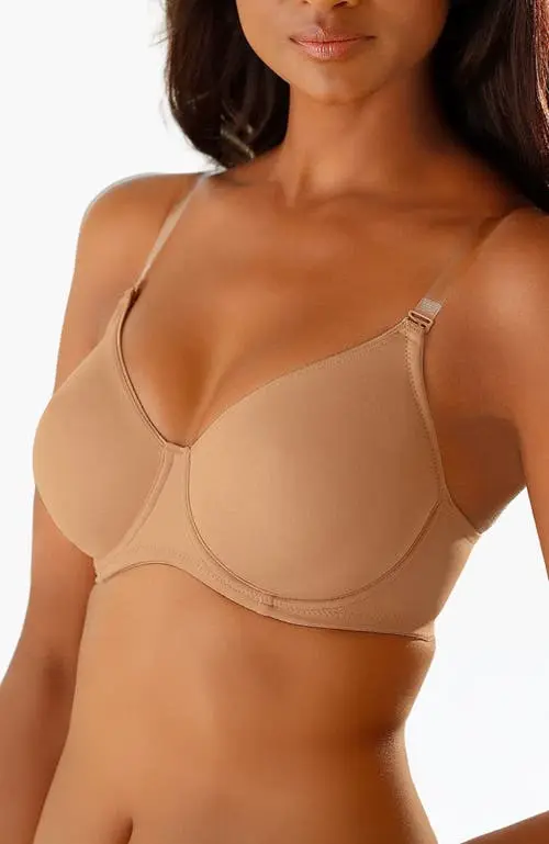 LASCANA Multi Strap T-shirt Bra - Tan
