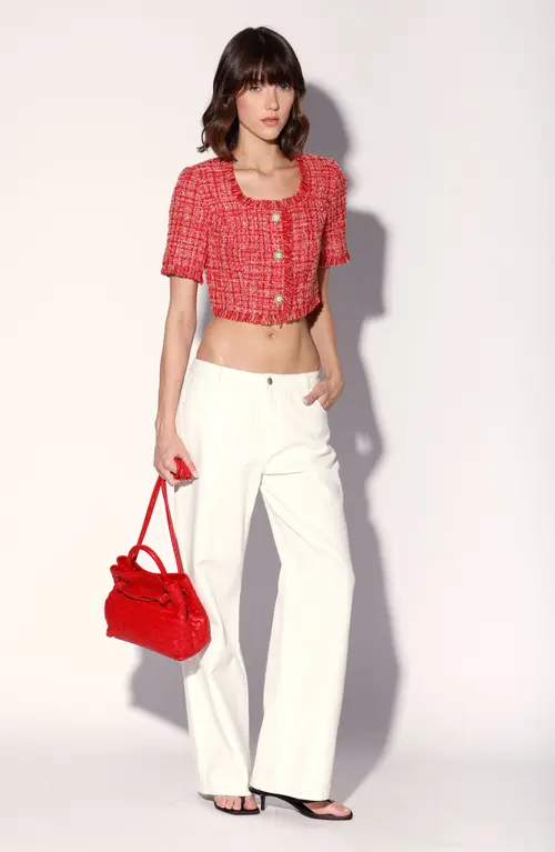 Walter Baker Rita Tweed Top