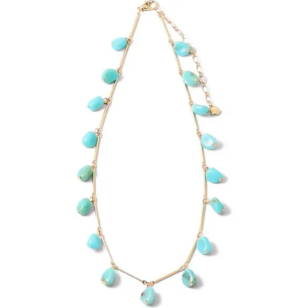 ERIN MCDERMOTT JEWELRY Raindrops In Italy Necklace - Blue