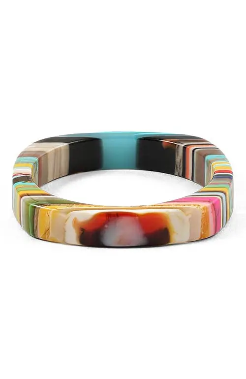 ERIN MCDERMOTT JEWELRY St. Tropez" Resin Bangle - Beige
