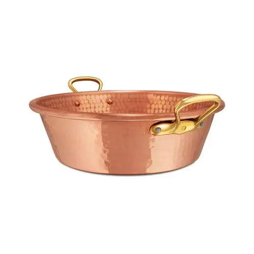 MAUVIEL M'passion 9.5 Qt. Hammered Jam Pan