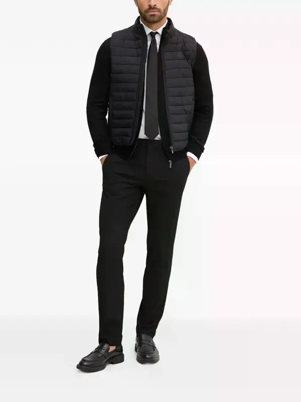 TRUSSARDI Padded Zip Gilet