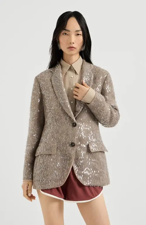 Brunello Cucinelli Embroidered Blazer