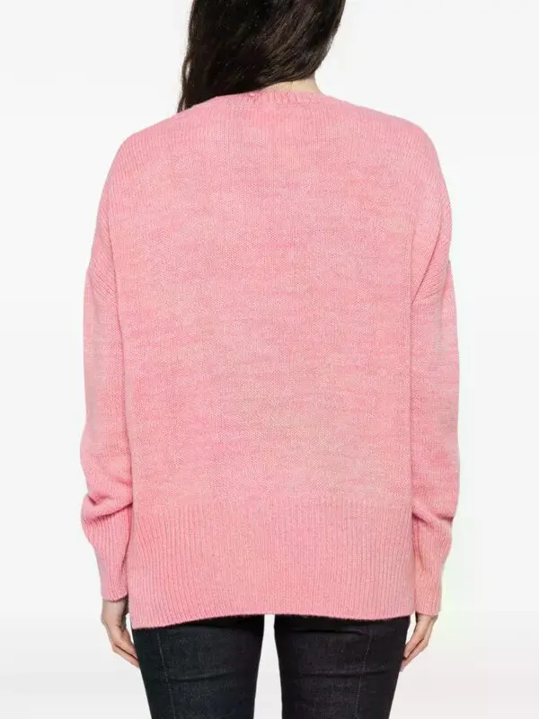 LISA YANG Mila Knitted Sweater - Pink