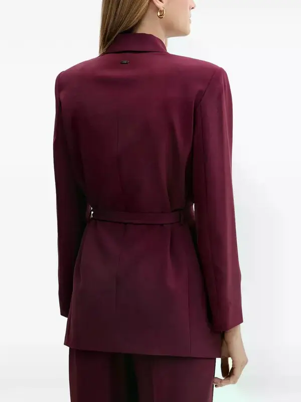 Armani Exchange Belted Wrap Top