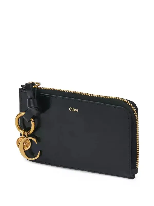 Chloé Alphabet Charm Zip Wallet