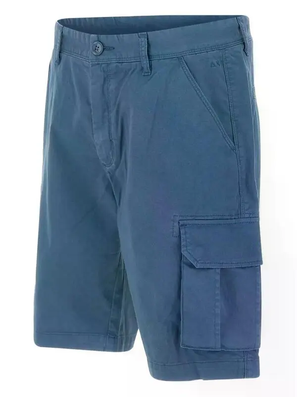 SUN 68 Cargo-pocket Shorts - Blue
