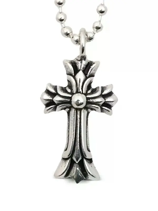 Chrome Hearts Cross Pendant Necklace - Silver