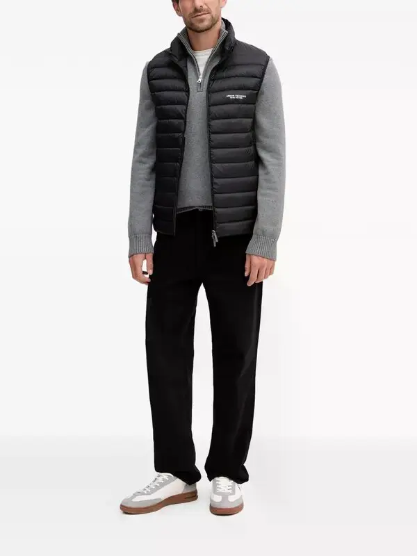 Armani Exchange Zip-fastening Quilted Gilet