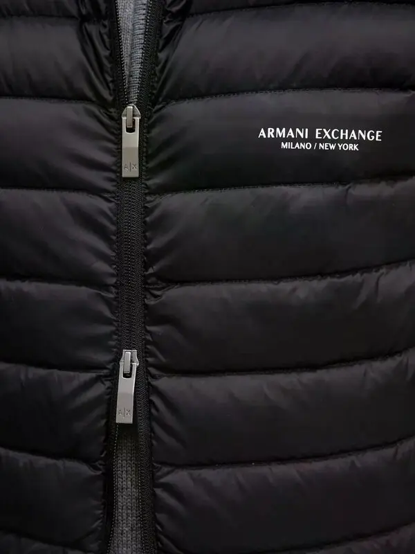 Armani Exchange Zip-fastening Quilted Gilet