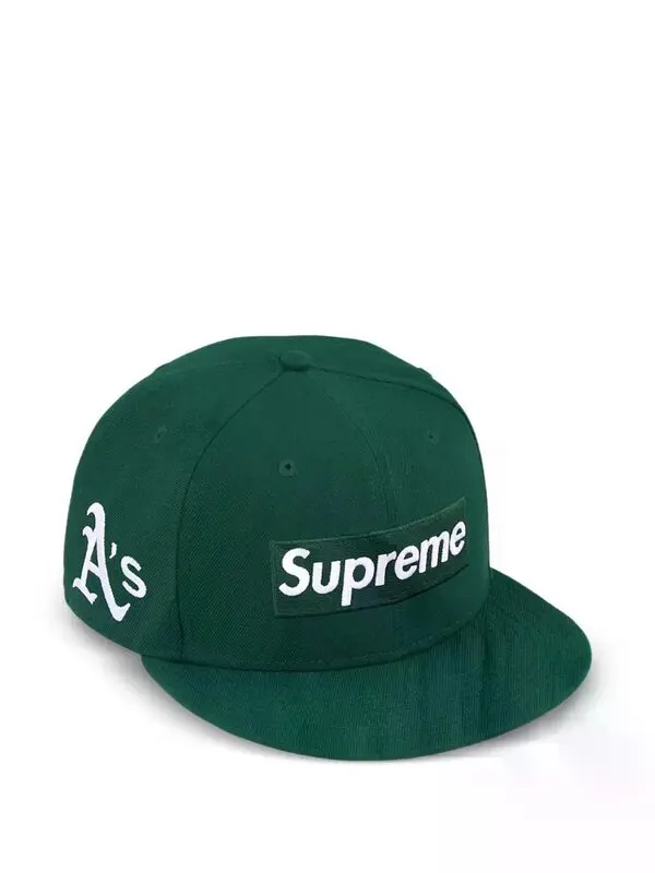 Supreme Mlb Angels Logo Cap - Green