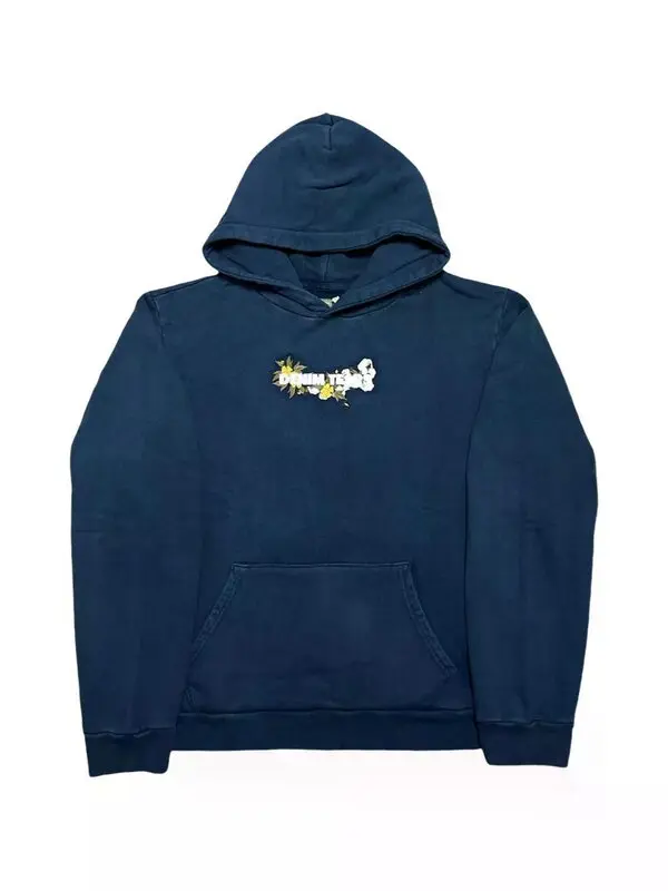 DENIM TEARS Embroidered Floral Logo Hoodie