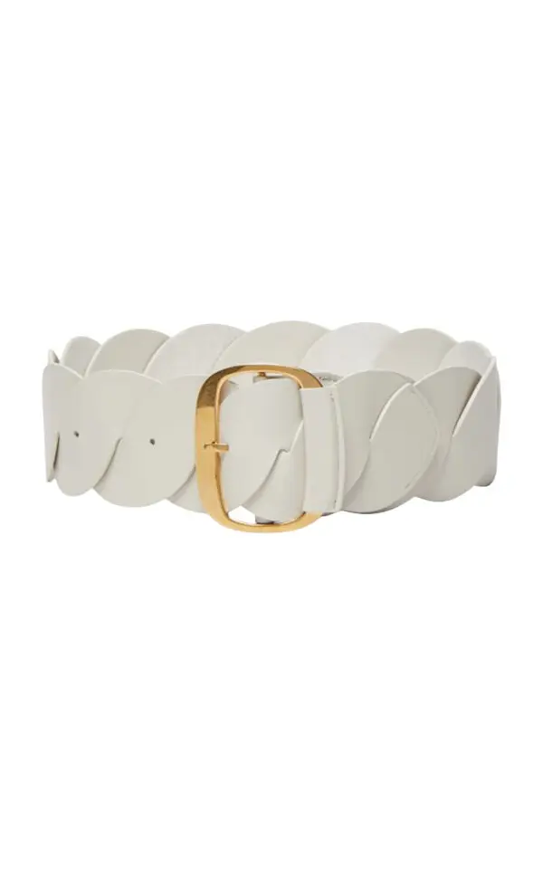 Altuzarra Twist Braid Belt - White