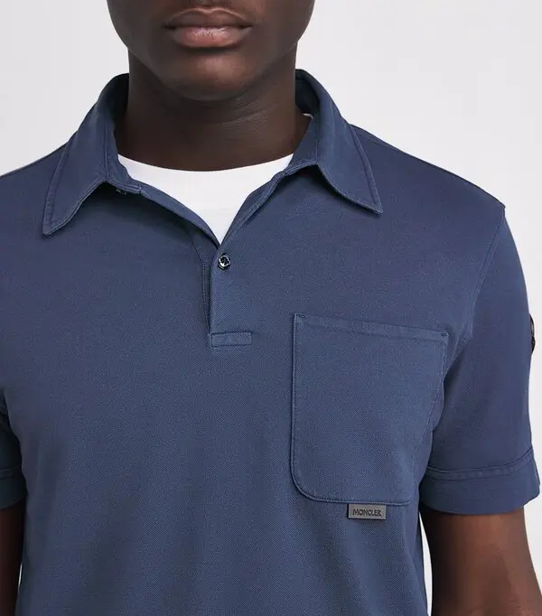 Moncler Cotton Polo Shirt