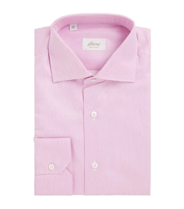 Brioni Cotton Stripe Shirt