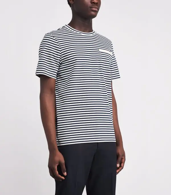 Moncler Cotton Striped T-shirt