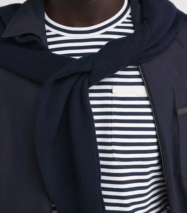 Moncler Cotton Striped T-shirt