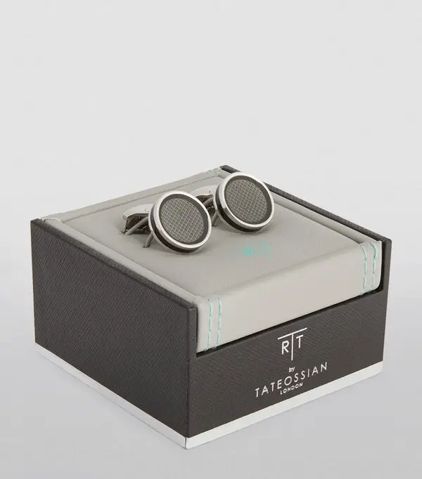 Tateossian Tablet Ice Cufflinks