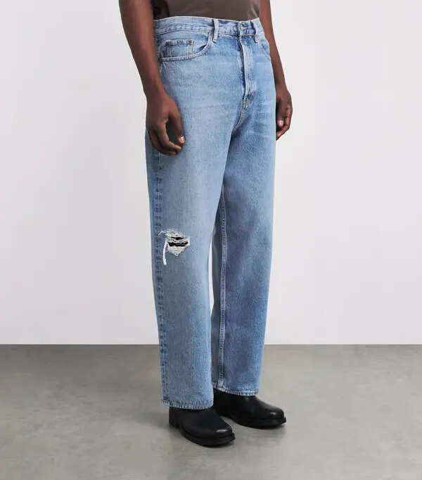 FRAME Baggy Rigid Denim Jeans