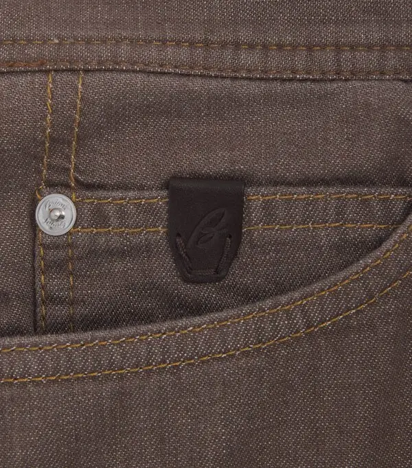 Brioni Meribel Straight Leg Jeans - Brown