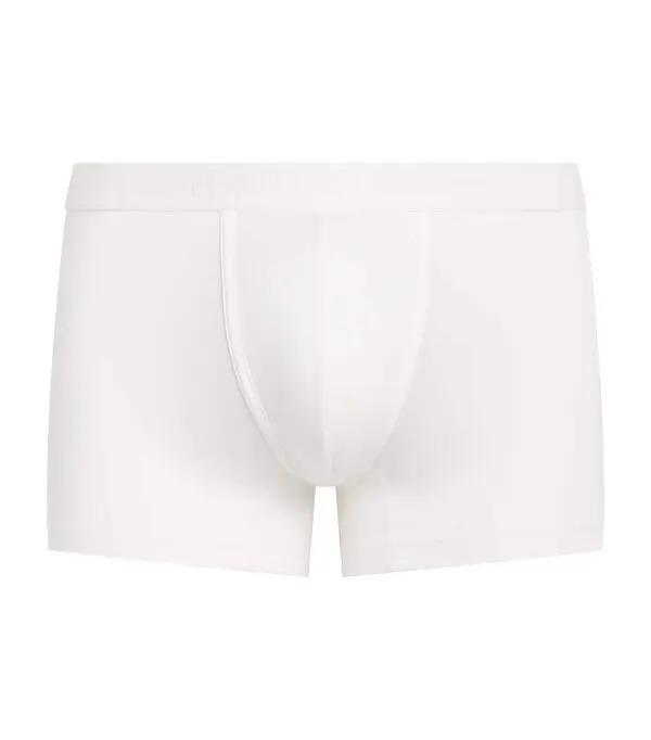 Hanro Cotton-blend Essential Trunk - White