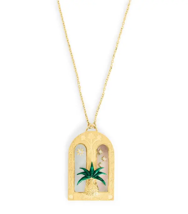 L'ATELIER NAWBAR Dusk To Dawn Pendant Necklace - Gold