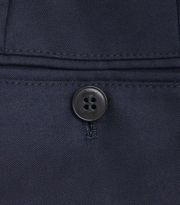 Brioni Wool Pleated Melbourne Trousers