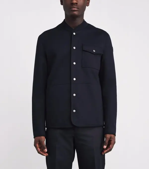 Moncler Cotton-blend Jersey Bandelier Jacket