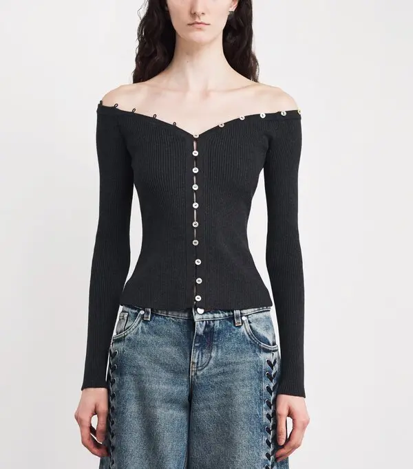 Staud Wool-blend Keaton Cardigan