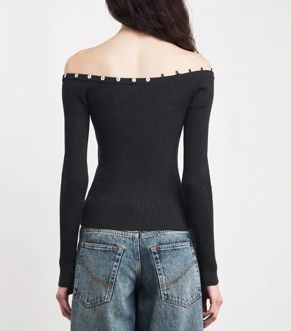 Staud Wool-blend Keaton Cardigan
