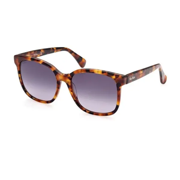 Max Mara Acetate Round Frame Sunglasses - Orange