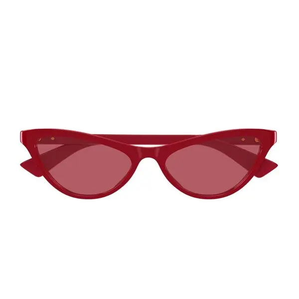 Bottega Veneta Bv1414s Linea Ribbon Sunglasses - Red