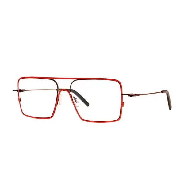 THEO EYEWEAR Isohel 387 Fluo / Burnt Shadow Matt - Red