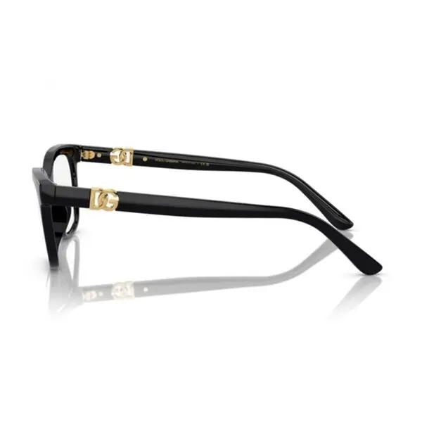 Dolce & Gabbana Butterfly Frame Eyeglasses - Black