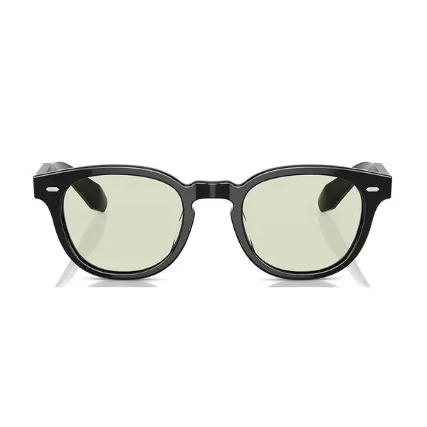 Oliver Spencer Square Frame Glasses - Black