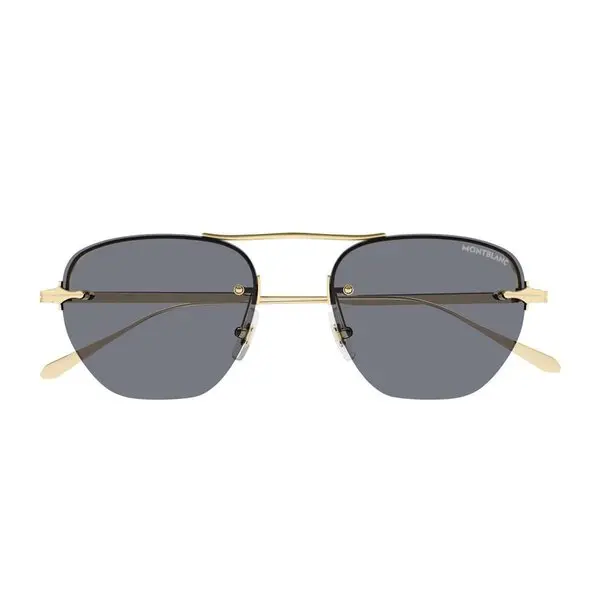 Montblanc Linea Nib Sunglasses - Gold