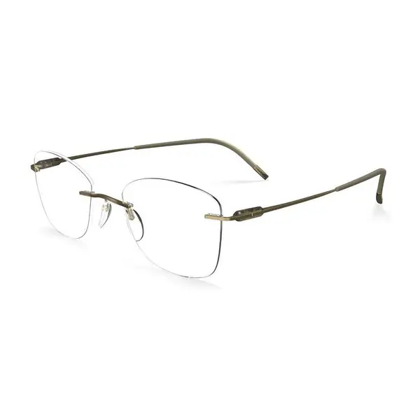 SILHOUETTE 5561/aw Eyeglasses Rimless - Green