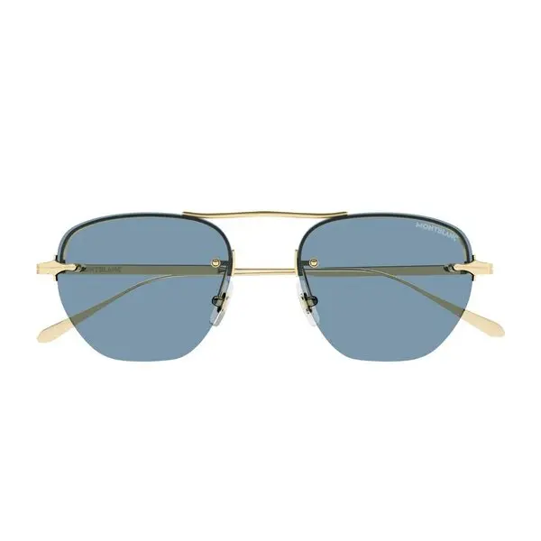 Montblanc Linea Nib Sunglasses - Gold