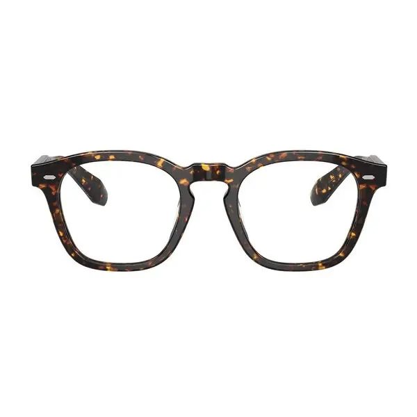 Oliver Spencer Square Frame Glasses - Brown