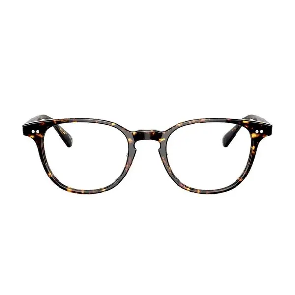 Oliver Spencer Square Eyeglasses - Brown