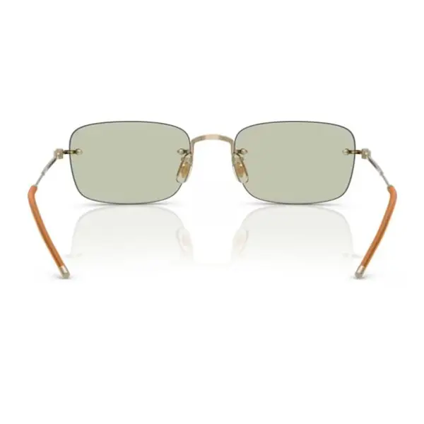 Oliver Spencer Rimless Eyeglasses - Gold