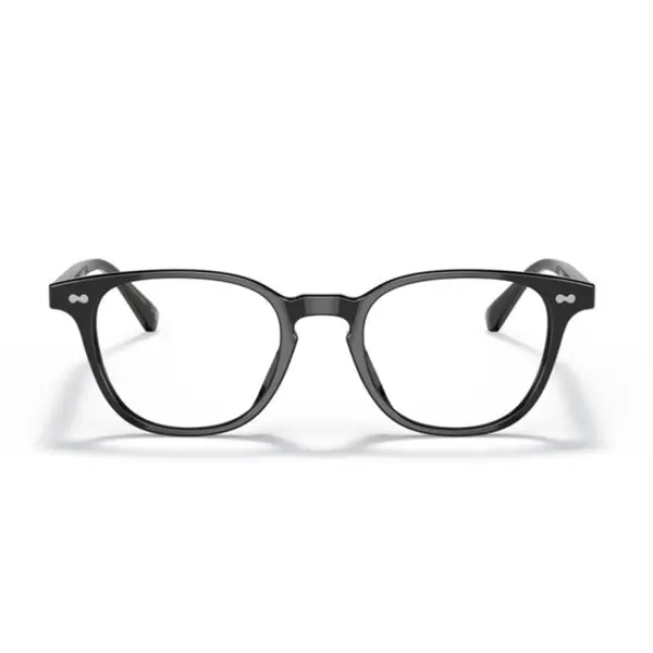 Oliver Spencer Square Frame Eyeglasses - Black